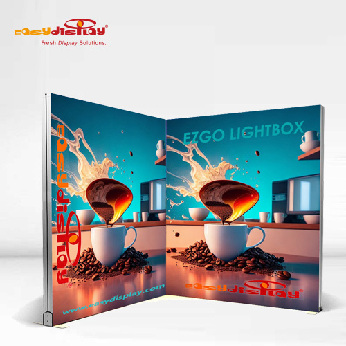EZGO Modular Lightbox Trade Show Booth Exhibition Stand