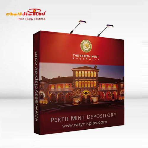 Easy Foldable Fabric Popup Banner wall