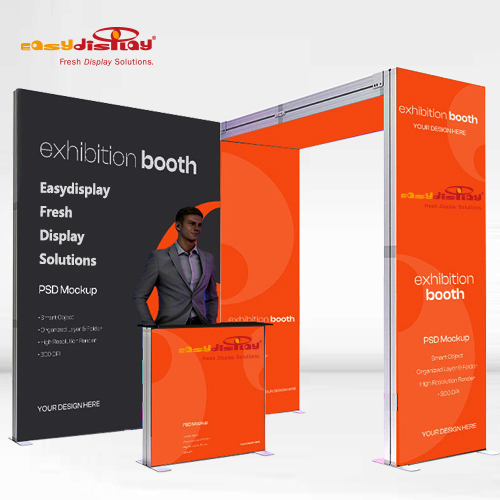 EZGO Modular Lightbox Trade Show Booth Exhibition Stand