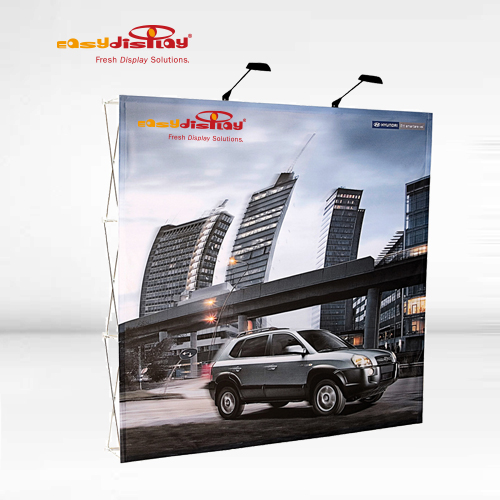 Easy Foldable Popup Tension Fabric Banner Wall