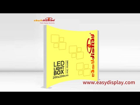SEG Signage Frames Light Box Curved Type 100x200cm