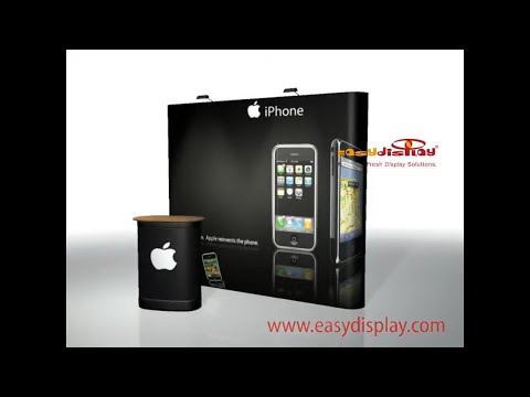 Magnetic Pop Up Banner Wall Straight Frame 4x3 for Promo