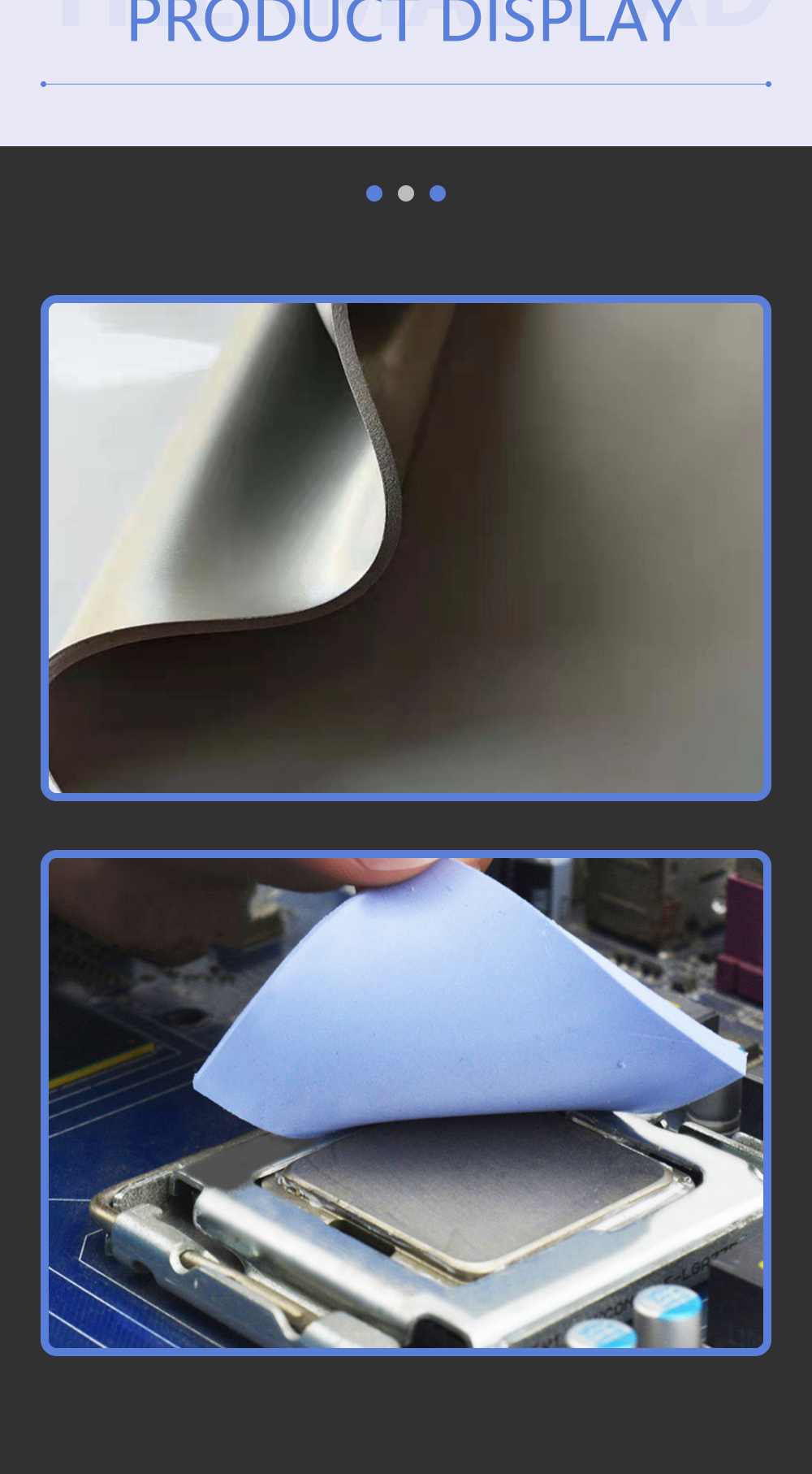 Thermally Conductive Pad 1-8w·m/k