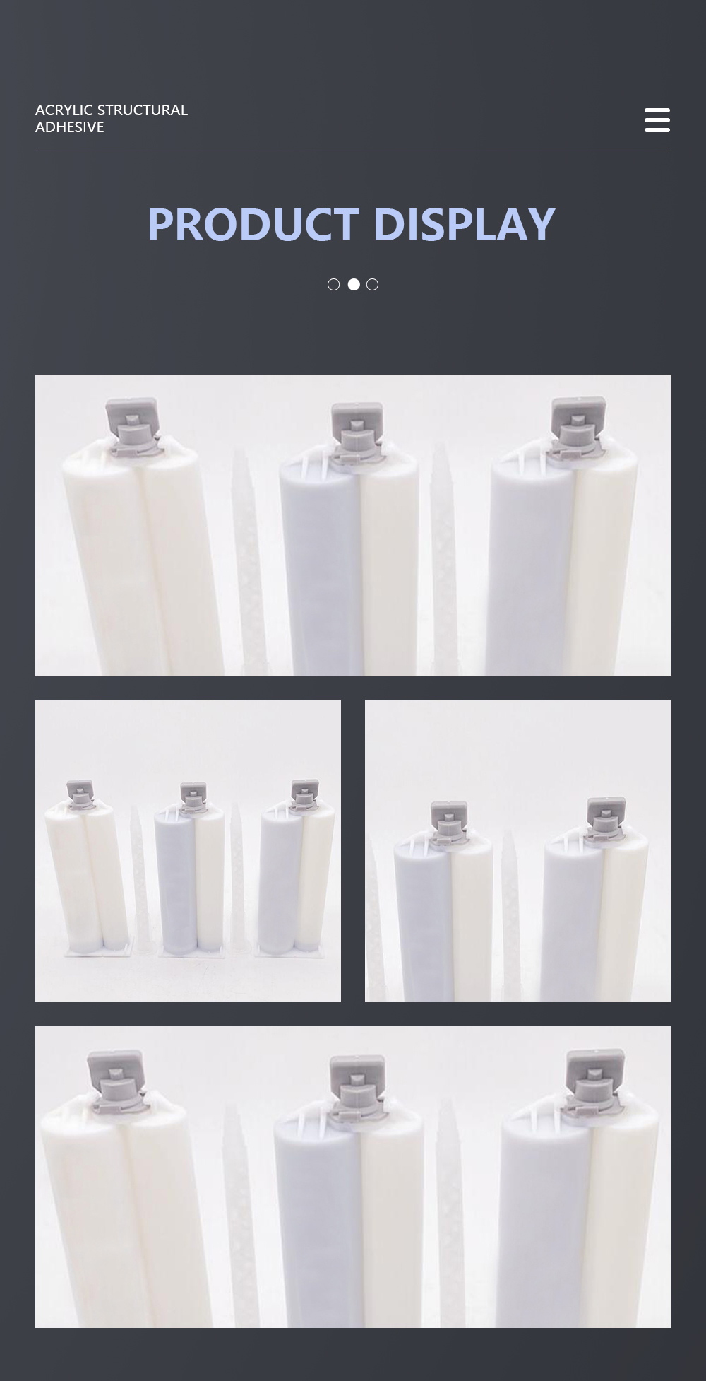 Acrylic structural adhesive