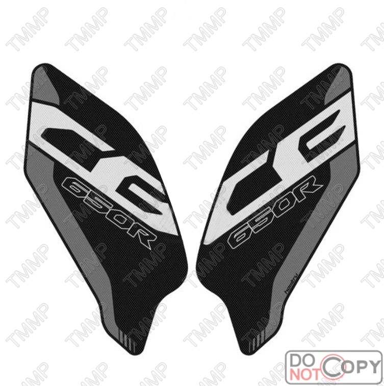 Fuel tank side sticker