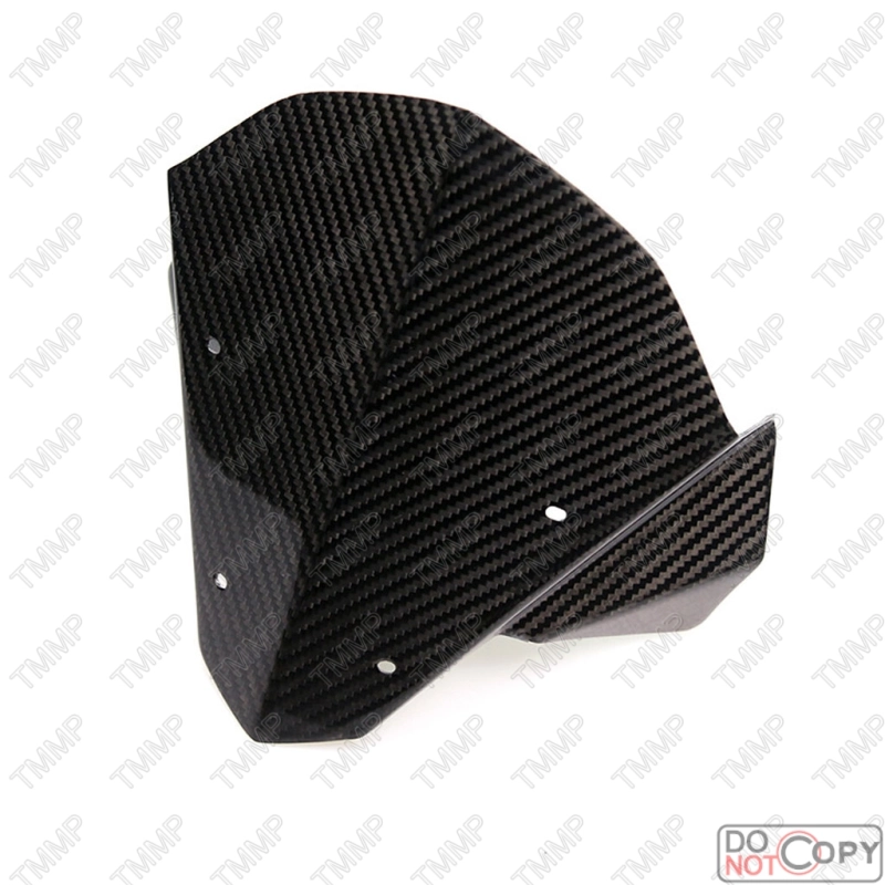 Modified carbon fiber wind deflector body shell