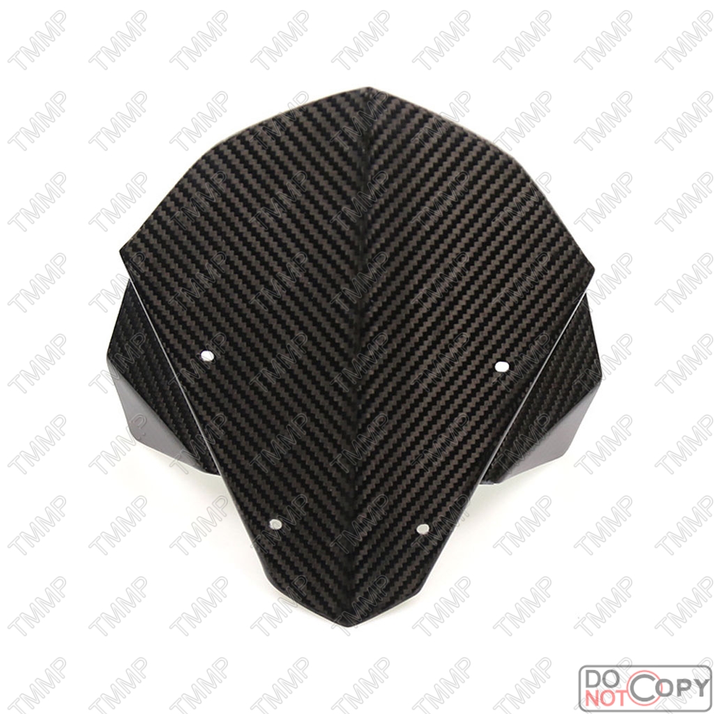 Modified carbon fiber wind deflector body shell