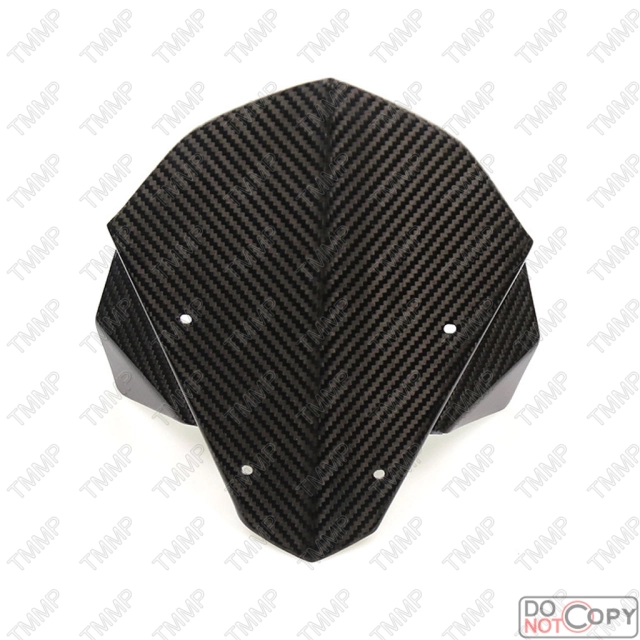 Modified carbon fiber wind deflector body shell