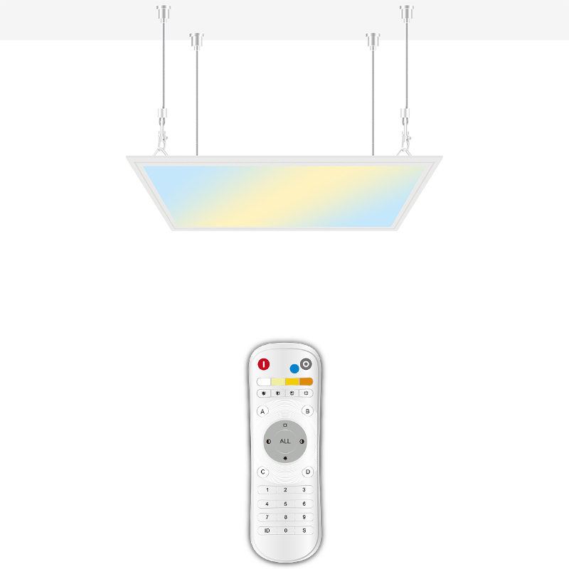 2.4G 295*595mm 3060 CCT Tunable 2700-6500K LED Panel Light