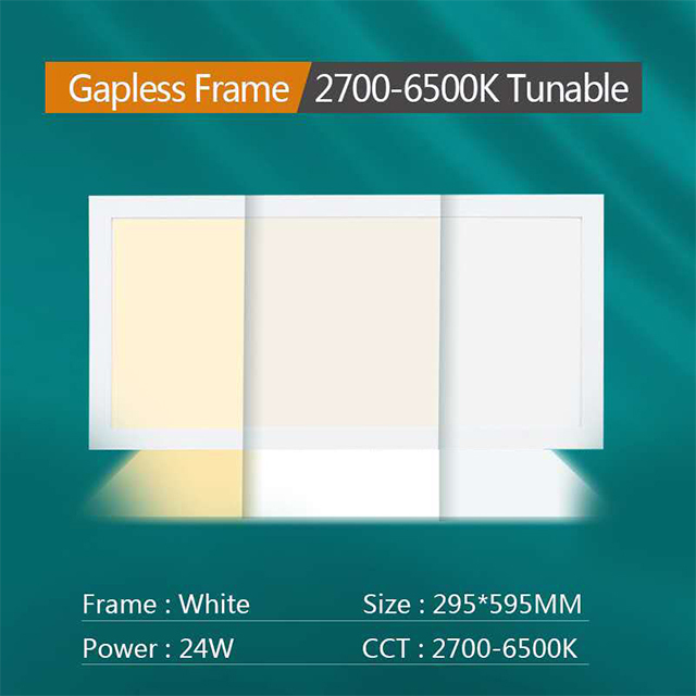 DC24V 3060 (295*595MM) CCT LED Panel Light