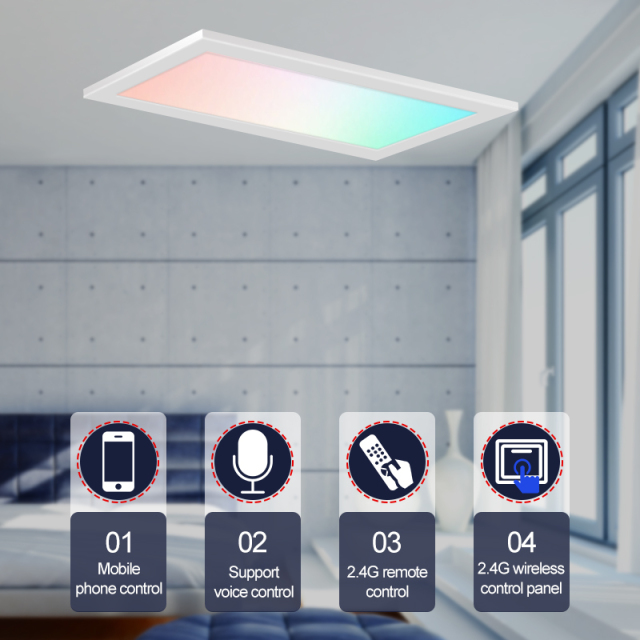 DC24V 3060 (295*595MM) RGB+CCT LED Panel Light