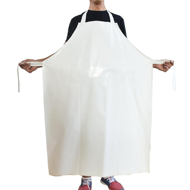 factory direct sale waterproof PVC/TPU apron cross back apron
