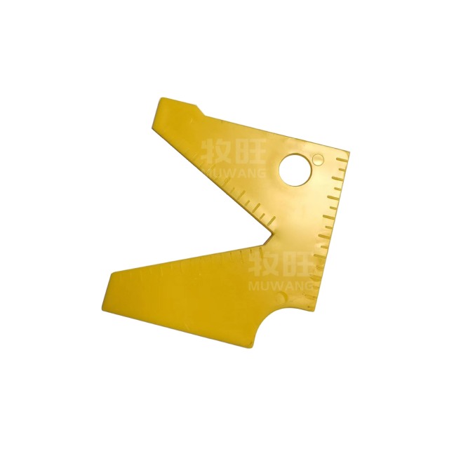 Hoof ruler, cow and horse measuring scale, card ruler