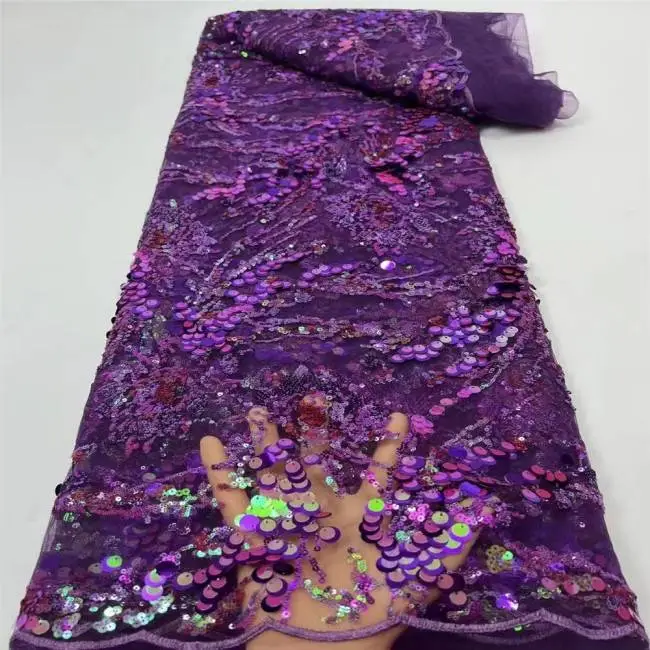 5 Yards Sequin Lace Fabric | ITM JLT180,Lace Fabrics