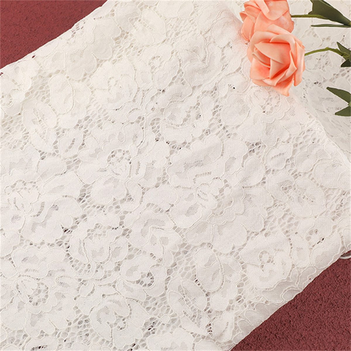 3 Meters Bridal Lace Fabric, Wedding Lace Fabric, Guipure Lace Fabric ...