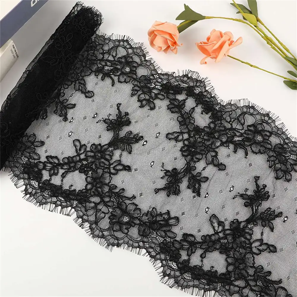 Corded Chantilly Lace Trim - 9 Meters | COD YK018,Bridal Lace Trim