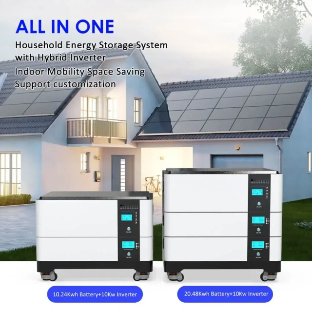 24V 300Ah 7.68kWh All In One LiFePO4 Battery