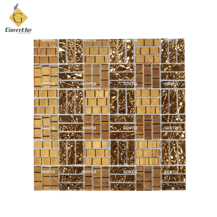 Old-fashioned discotheque wall tiles mini chips glass mirror tiles ...