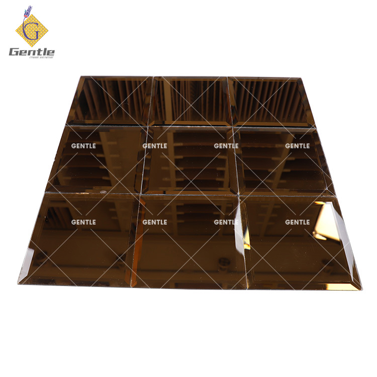 Square Mirror Glass Mosaic Tile | GentleMosaic