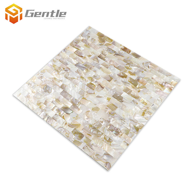 Dark Mother Pearl Color Natural Shell Mosaic Tiles