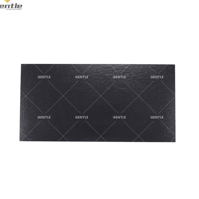 300*600mm Rustic Tiles Plain Black Fabric Matt Porcelain Tiles For ...