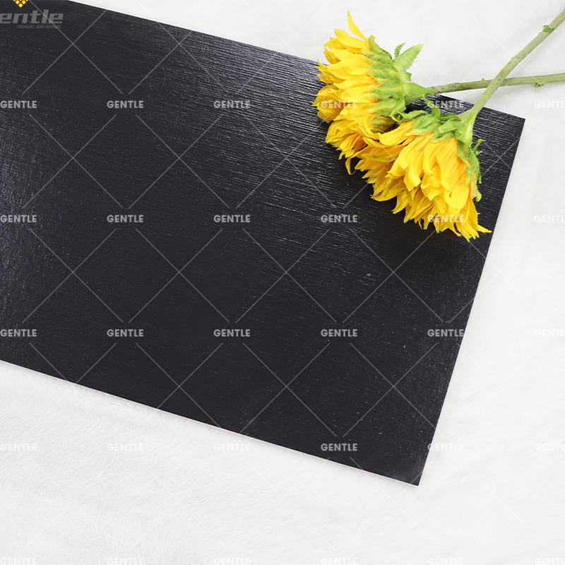 300*600mm Rustic Tiles Plain Black Fabric Matt Porcelain Tiles For ...