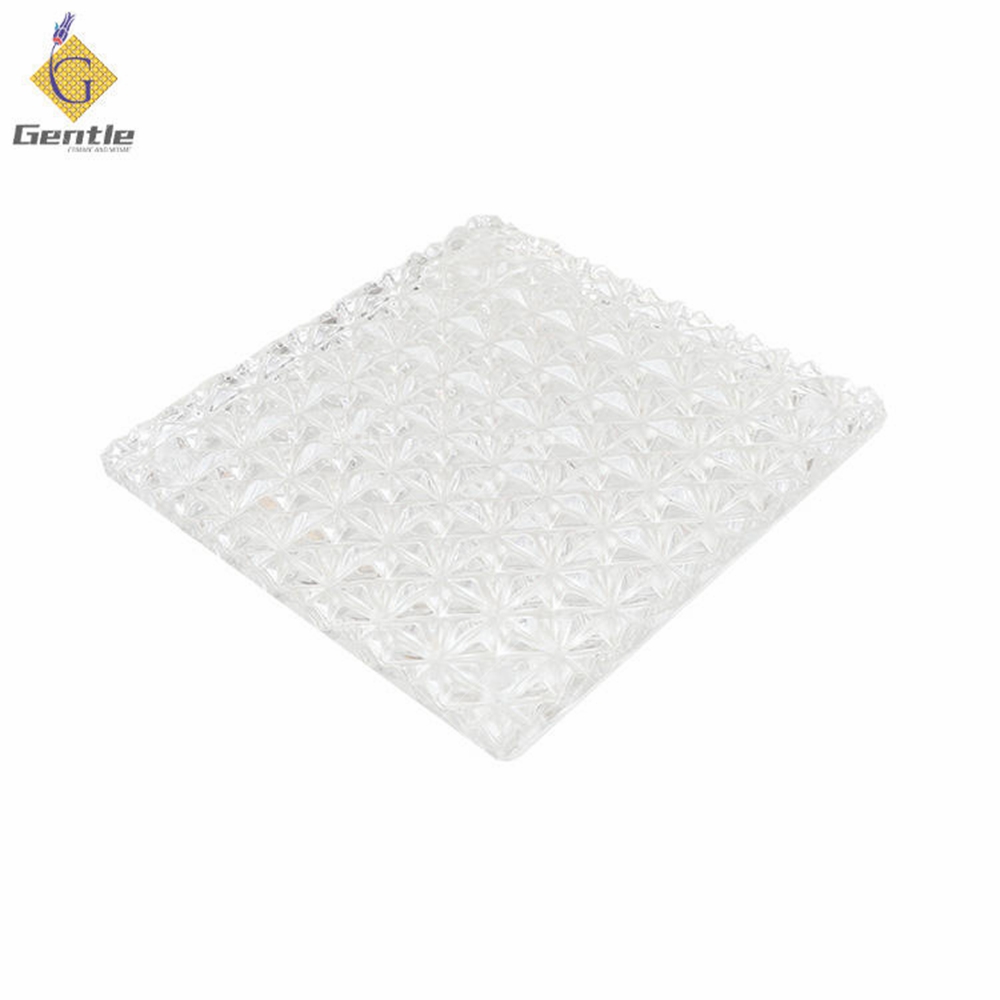 Wholesale 3D Stereoscopic Surface Transparent Square Glass Bricks