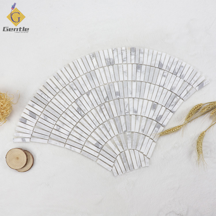 Wholesale Rectangular Marble Mosaic Sheet