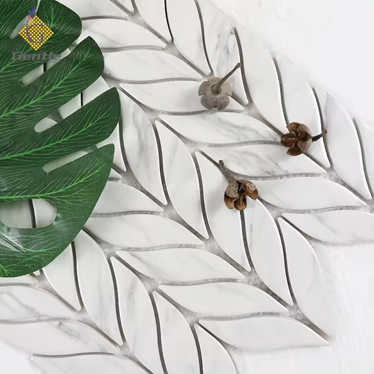 Wholesale Carrara white Ceramic Mosaic Sheet