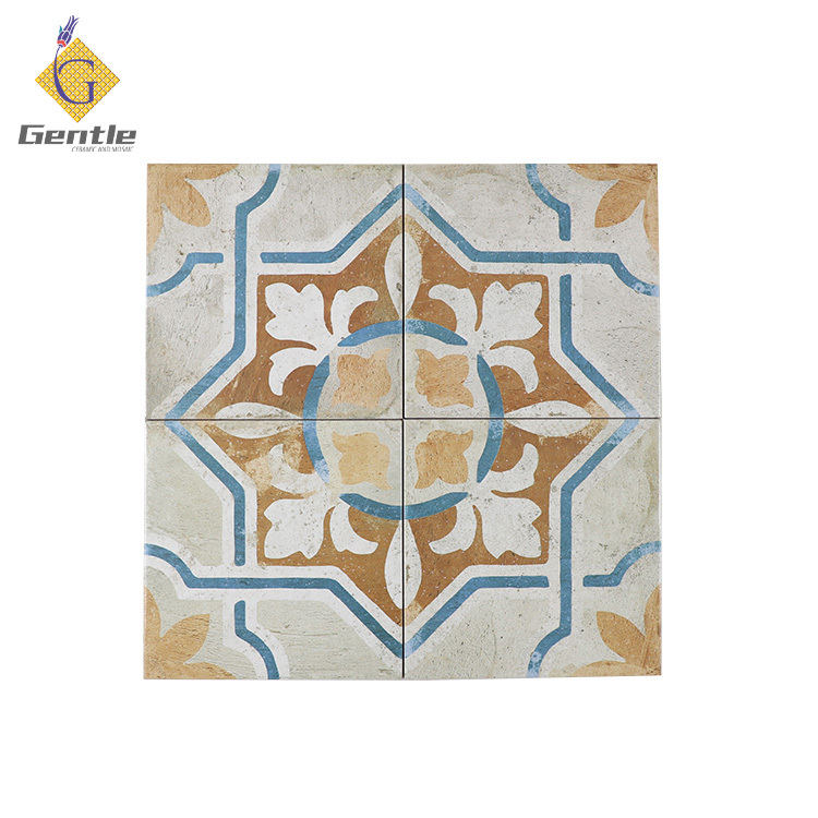 Wholesale Yellow and White Patten Tiles