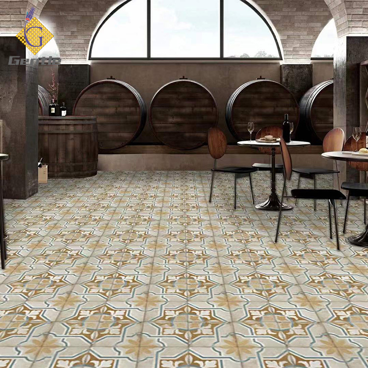 Wholesale Yellow and White Patten Tiles