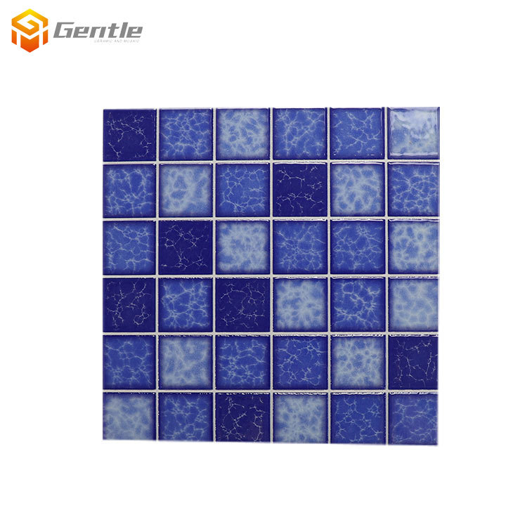 Custom Blue Patten Tiles