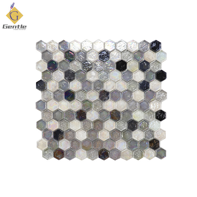 Customized Colorful Crystal Glass Mosaic Sheet