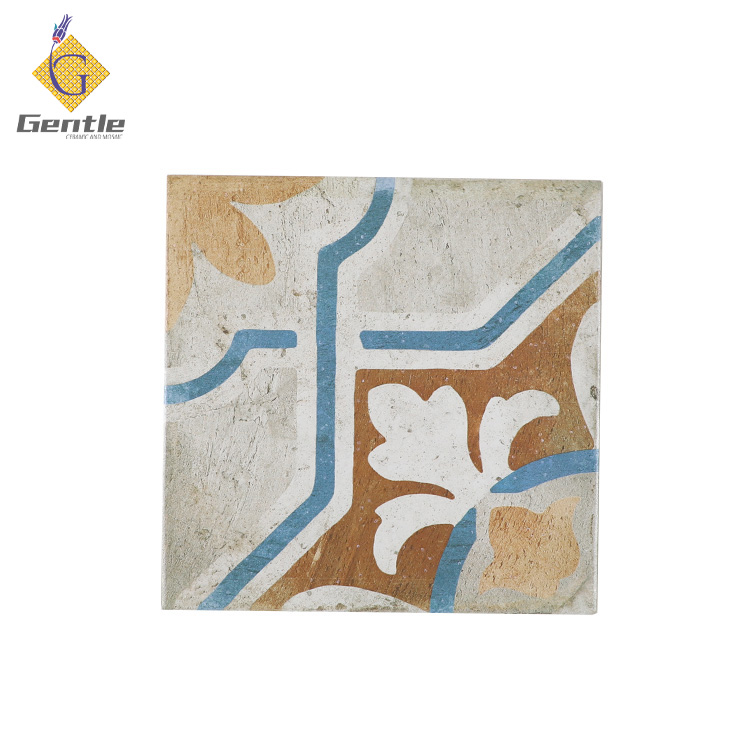 Wholesale Yellow and White Patten Tiles