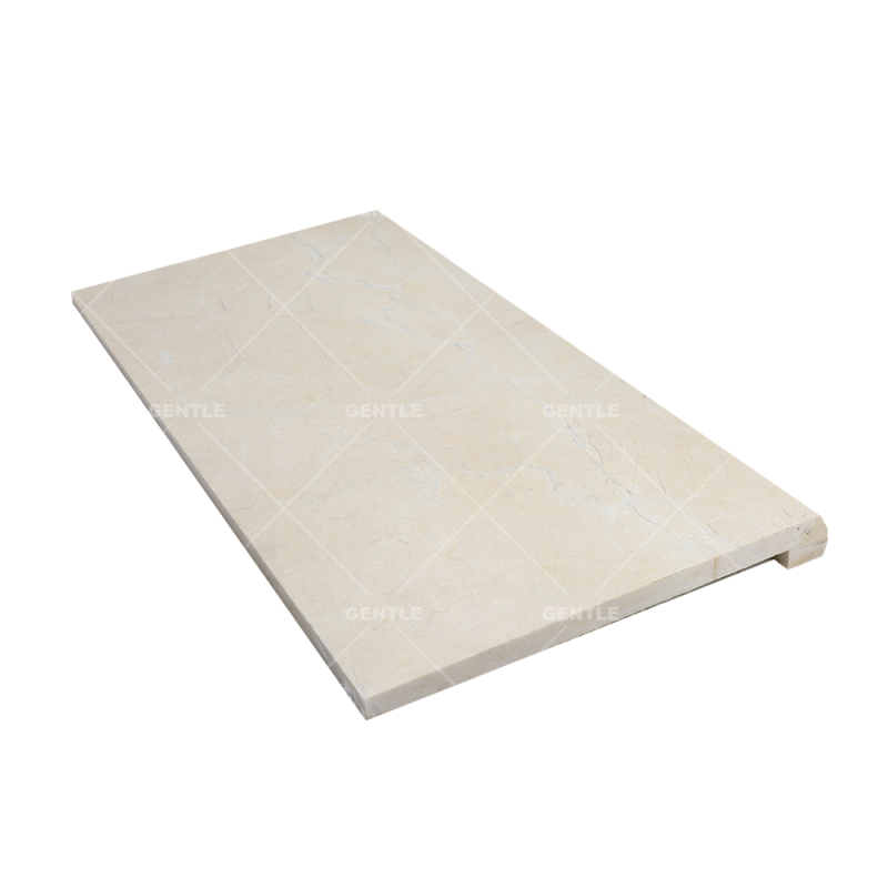 Customize Natural Marble Swimming Pool Edge Coping Tiles