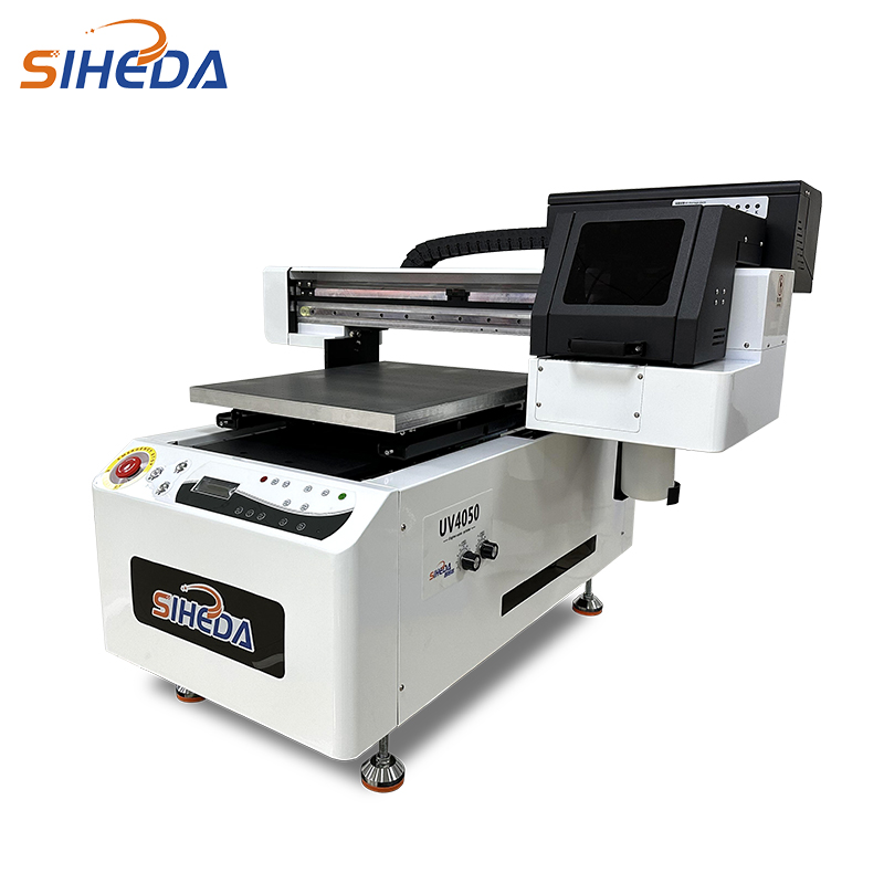 Siheda 2022 New Product Acrylic Glass Stainless Steel Ceramic Wood Flatbed UV Printer A3 With ...