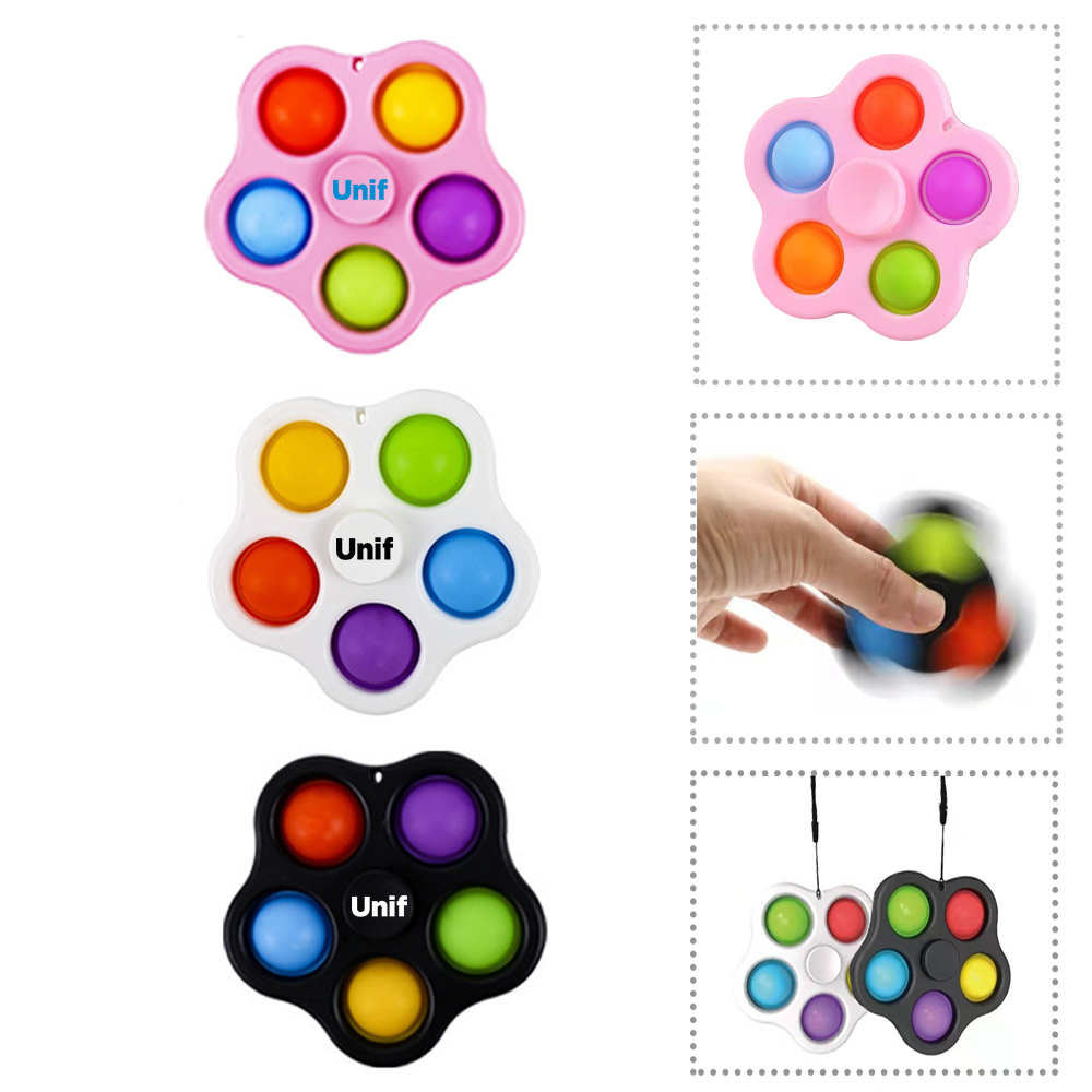Fun Spinner Push Silicone Stress Relief Spinner Toy,Games & Toys ...