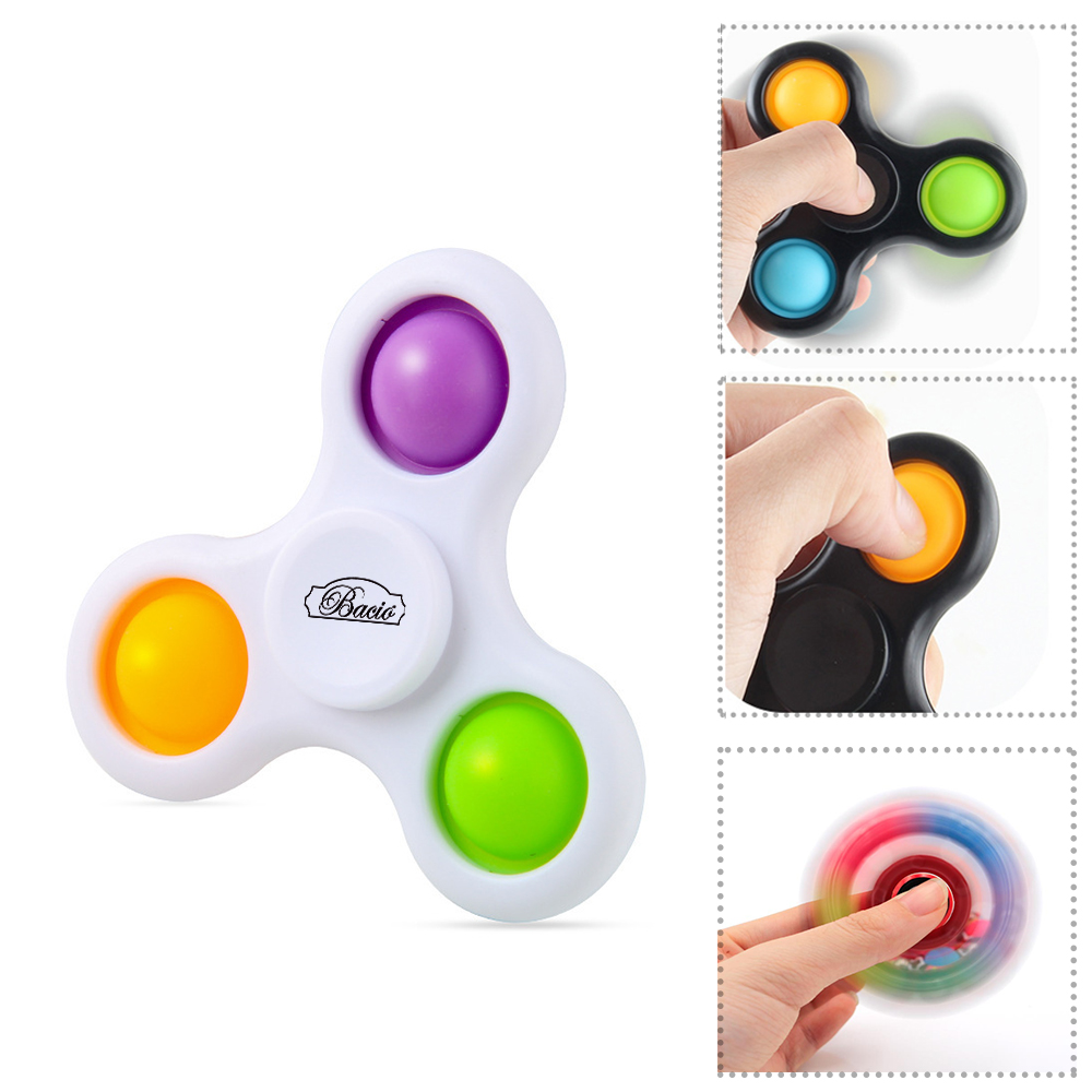 Colorful Fidget Spinner 3 Fingers Toys,Games & Toys & Stress Relievers