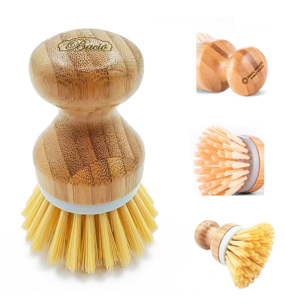 Natural Scrubber for Dishes,Home & Kitchen & Tools & Pets & Auto
