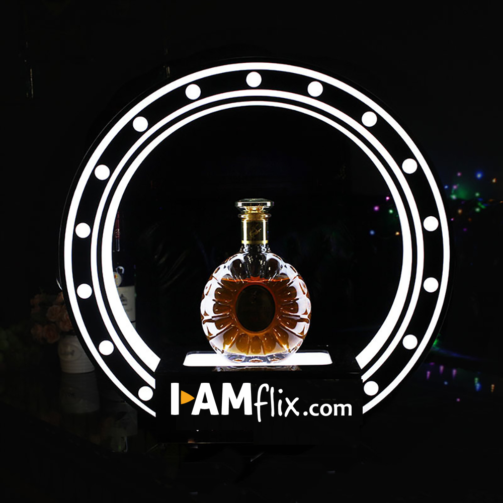 Illuminated Back Bar Bottle Display,Party & Bar & Led light