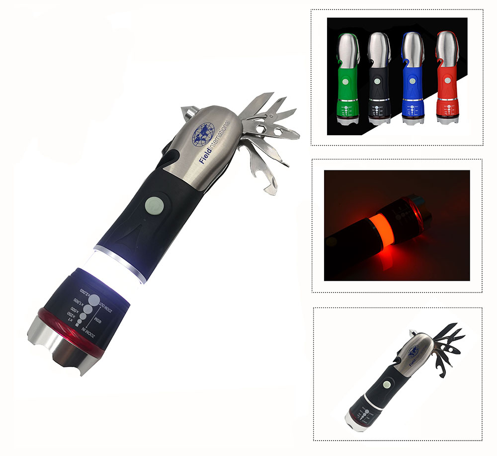 Multi-Tool Emergency COB Flashlight,Sports & Outdoors