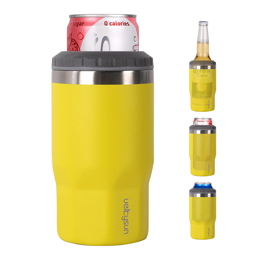 4 in 1 Insulated Can Cooler,Drinkware