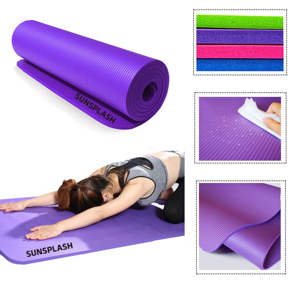 Yoga Mat With Posture Line,Sports & Outdoors