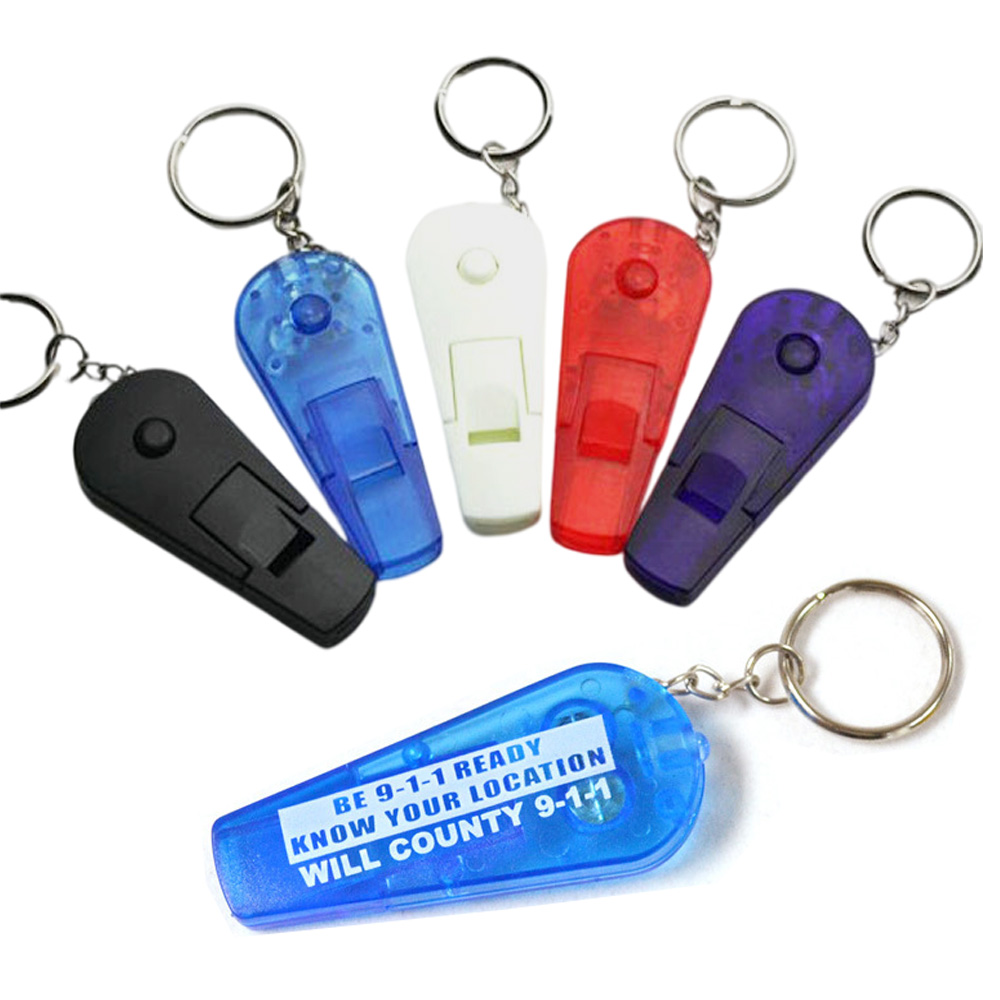 LED Security With Flashlight and Keychain,Keychain