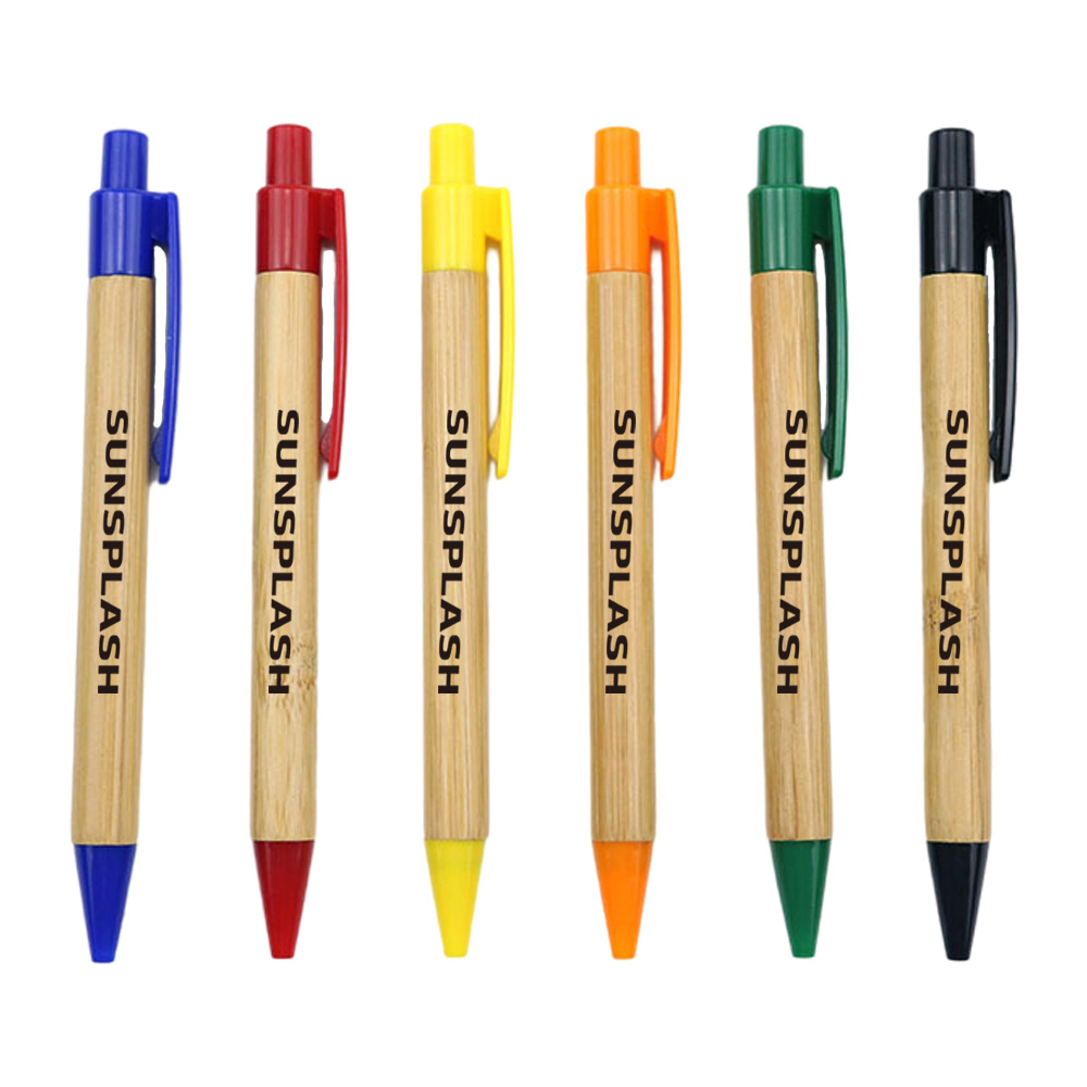 Natural Durable Bamboo Ballpoint Pen,Stationery & Office