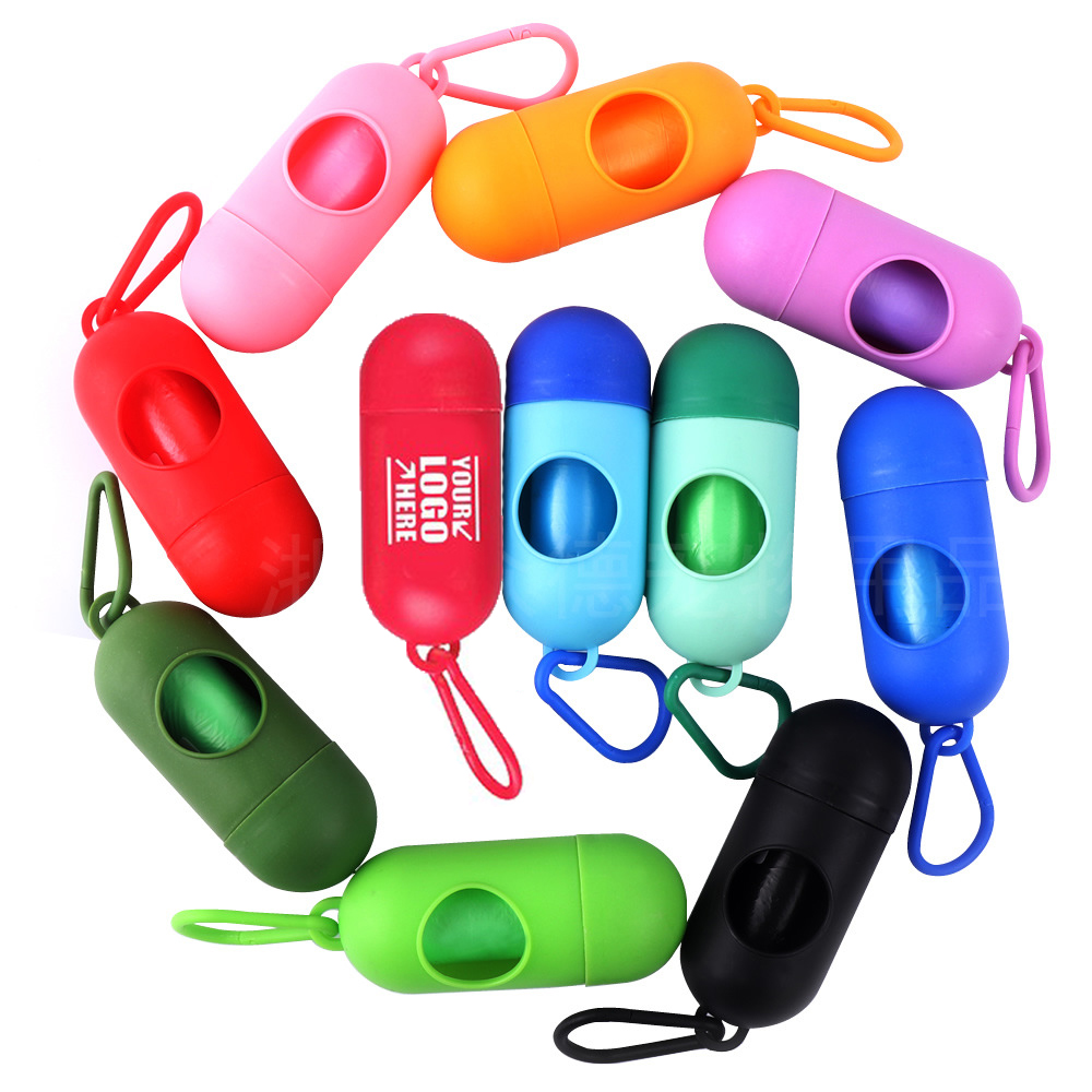 Bullet Shape Dog Poop Bag Dispenser,Bags