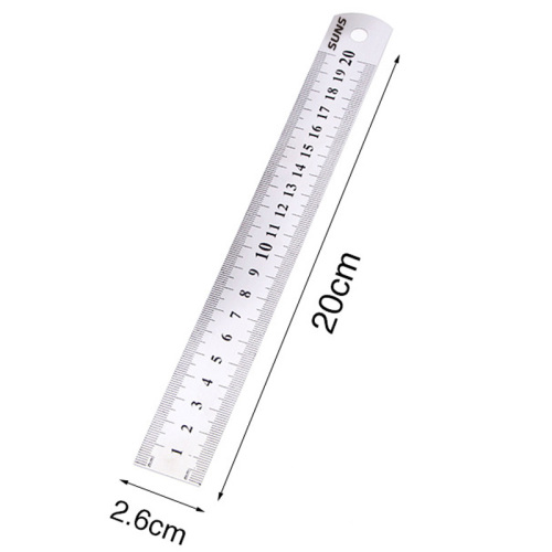 20CM Stainless Steel Ruler,Stationery & Office