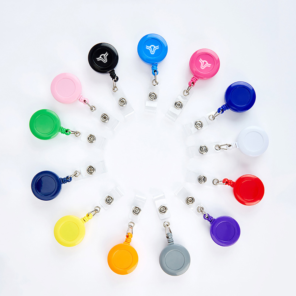 Round Retractable Badge Holder,Travel
