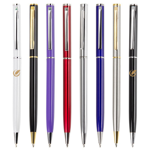 Slim Metal Twist Ballpoint Pen,Stationery & Office