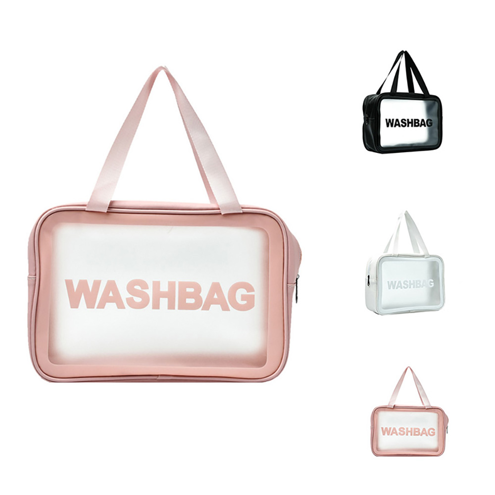 Matte Translucent Toiletry Bag,Bags
